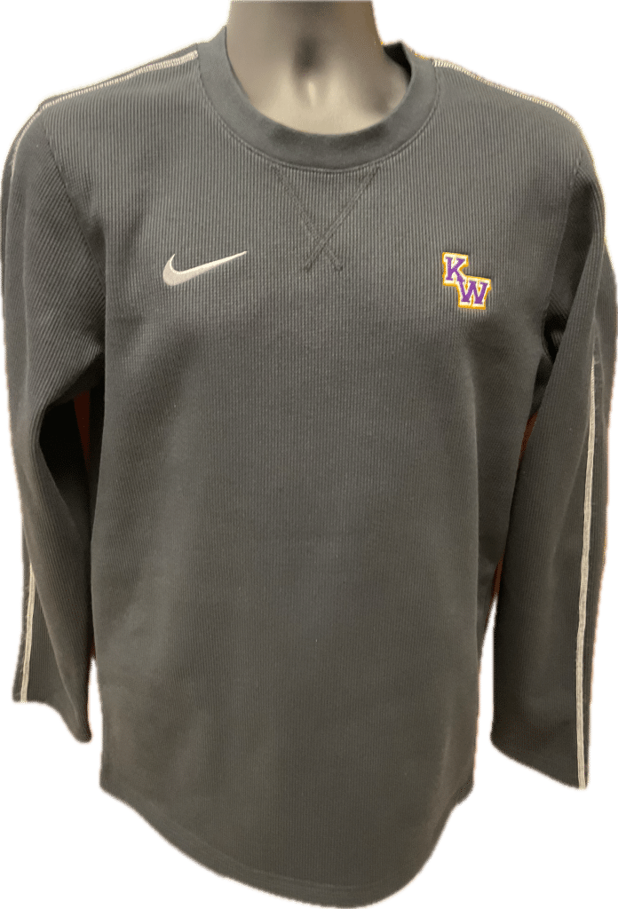 Nike Crew Top LS Coach Crew Black - KWU Yotee's