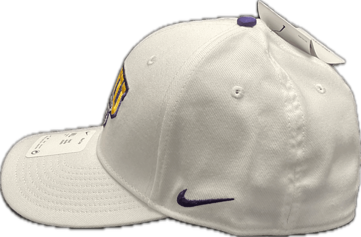 2025 Nike Dri Fit Rise Hat White - KWU Yotee's